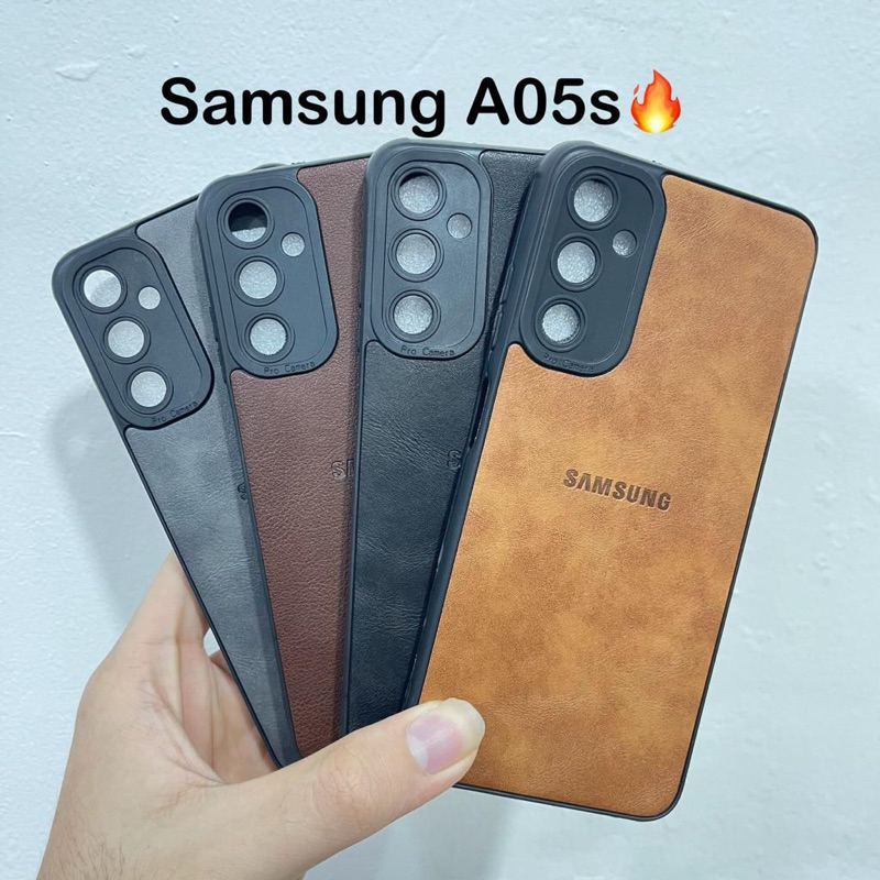 Leather CASE / SAMSUNG LOGO LEATHER AO5s / A05s | Shopee Philippines
