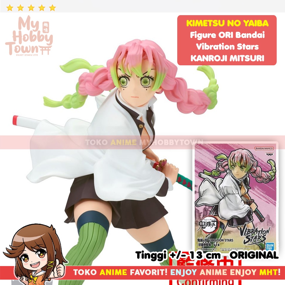 Mitsuri Kanroji Original Figure Anime Demon Slayer Kimetsu No Yaiba ...
