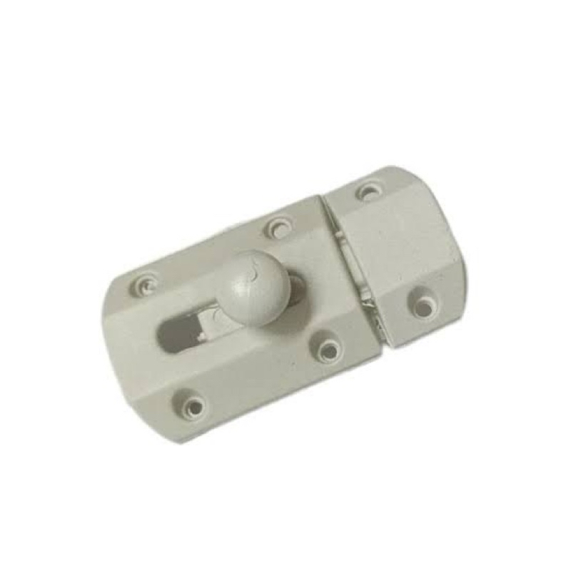 Bathroom pvc plastic door lock latch | Shopee Philippines