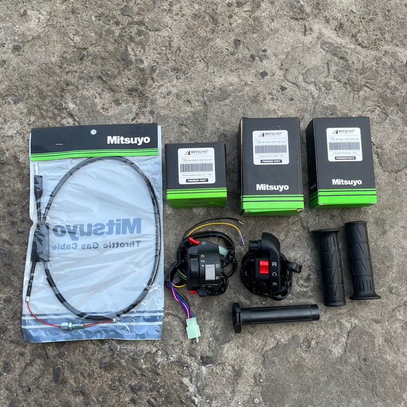 Gas KONTAN NINJA KSR MITSUYO SET HOLDER Left VIXION HANDGRIP KAZE ...