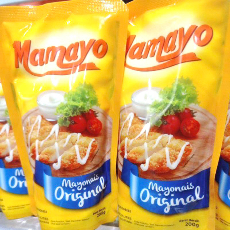 Mayonnaise Mamayo Original 200gr ~ FROZEN FOOD PLASTIC GALLERY | Shopee ...