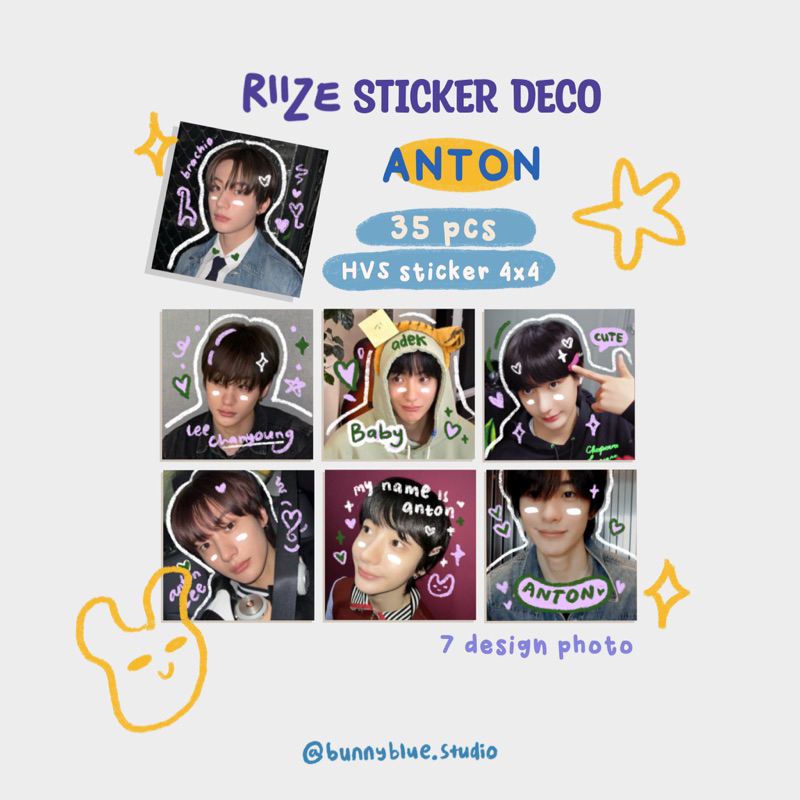 RISE Sticker Deco 35pcs | Shopee Philippines