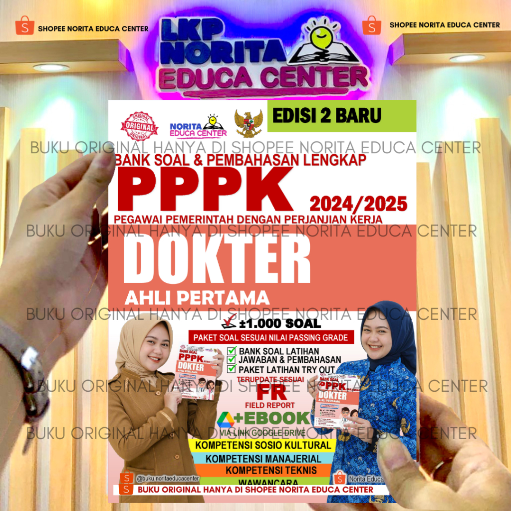 Etoca CENTER 2024/2025 DOCTOR PPPK BOOK | Shopee Philippines