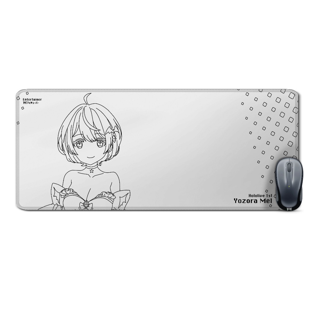 Deskmat mousepad extended anime vtuber YOZORA MEL LINE Hololive 1st ...