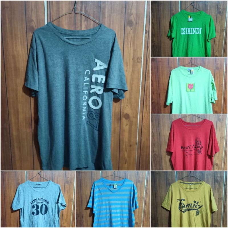 Thrift T-shirts with motifs for men and women | Shopee Philippines