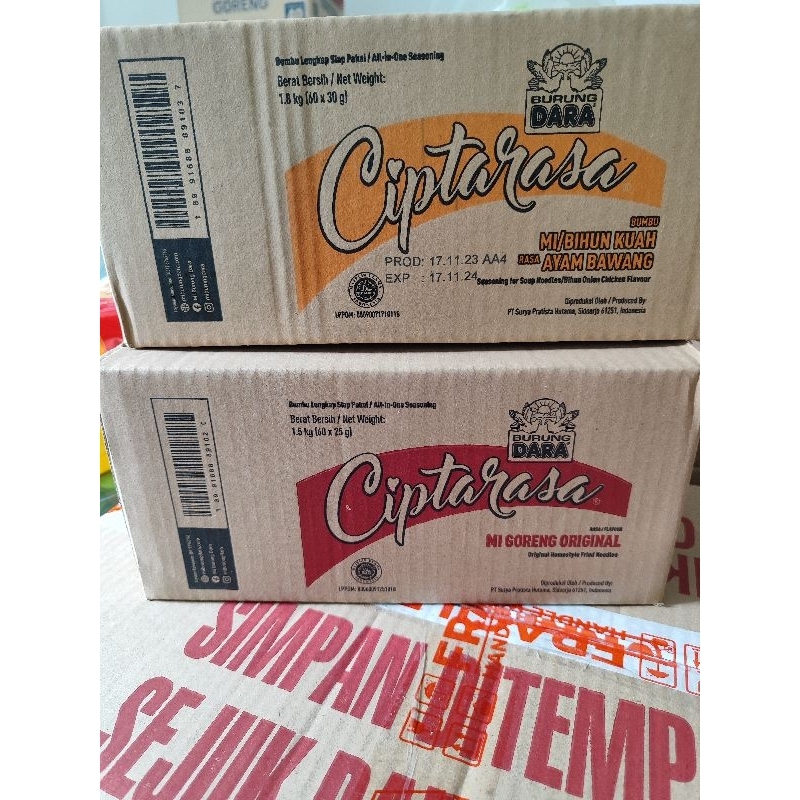 Cipta Rasa bumbu Fried Noodles kuah 1 dus 60sachet | Shopee Philippines