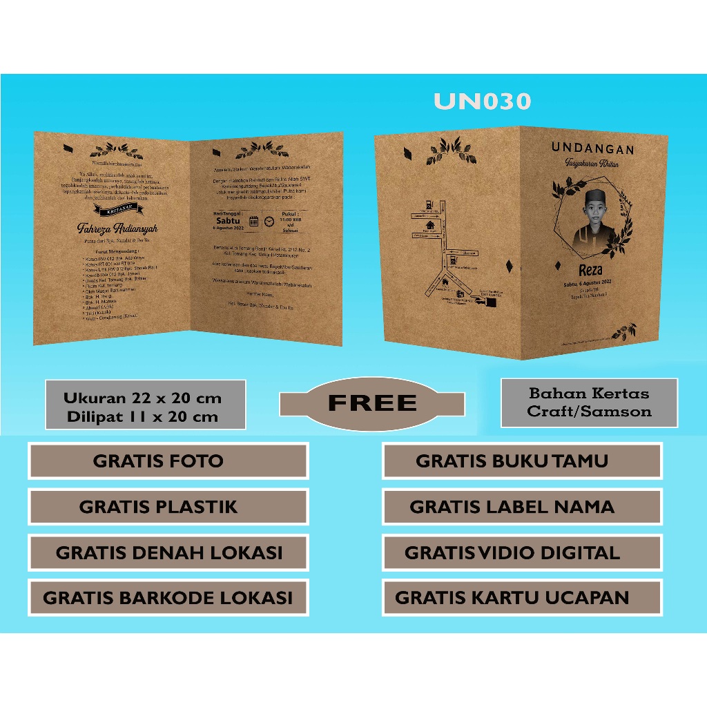 Circumcision invitation circumcision invitation samson/kraft material ...