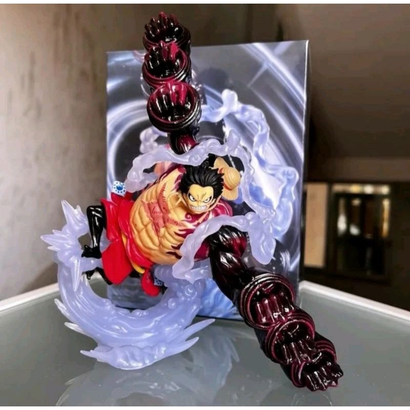 One piece figure Luffy Gear 4th | Shopee Philippines