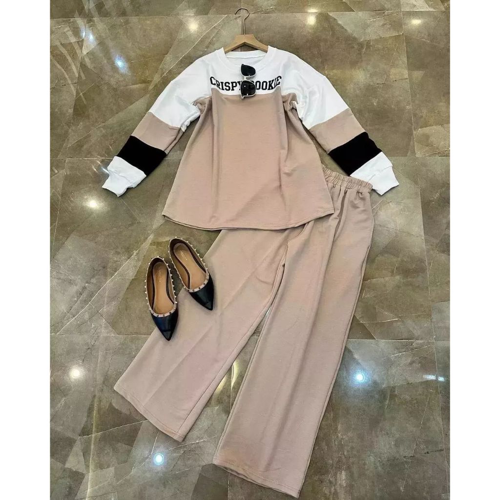 Foni Latest Women's Fashion Suit Set 2024 Matt Babyterry One Set 2 in 1 ...