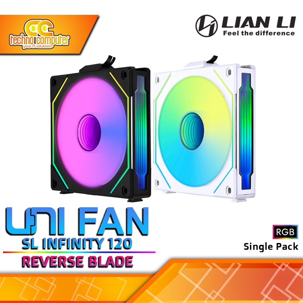 Fan CASING LIAN LI UNI Fan SL-INFINITY REVERSE BLADE - 12cm/120mm ...