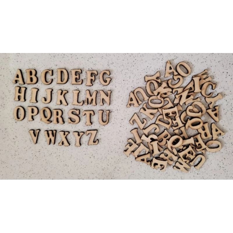 KAYU Mdf Board Wooden Letters Can Be Customized | Shopee Philippines