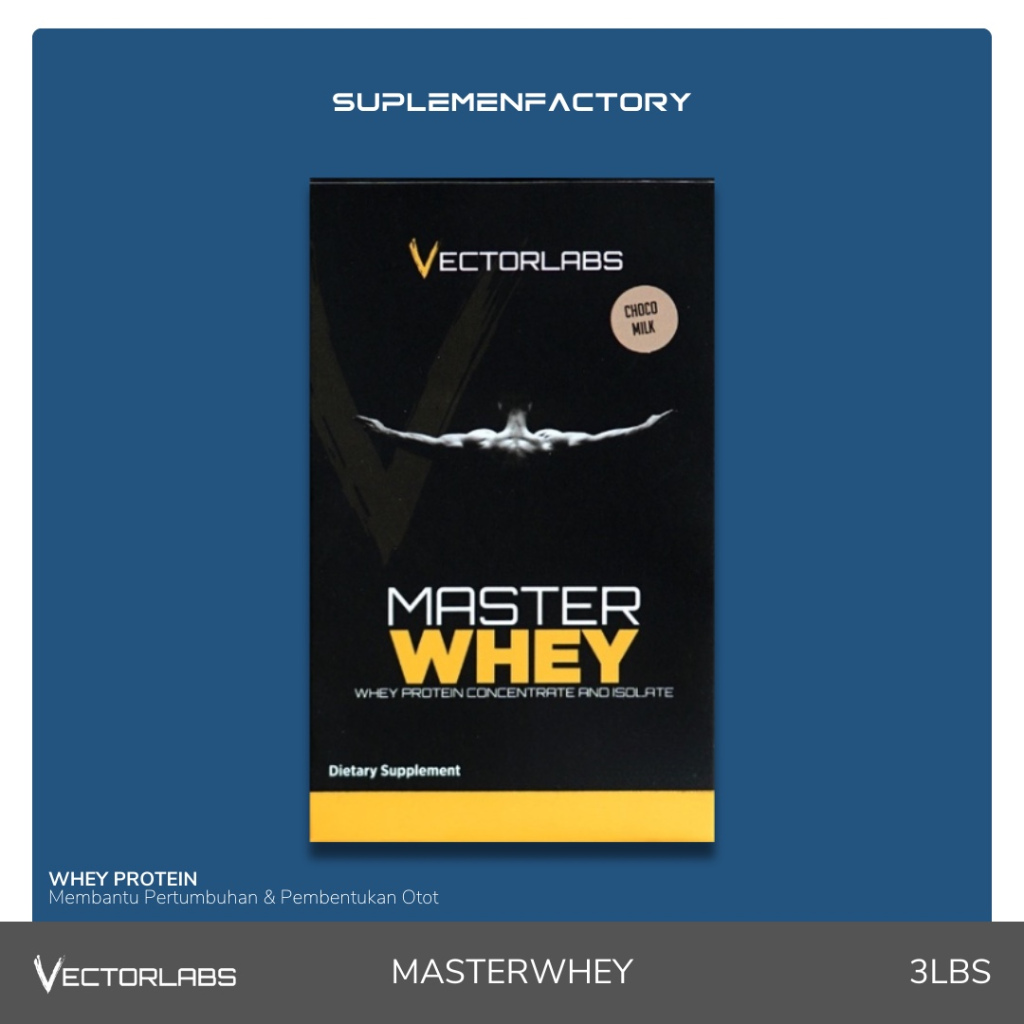 Vectorlabs Master Whey 3 Lbs Whey Protein | Shopee Philippines