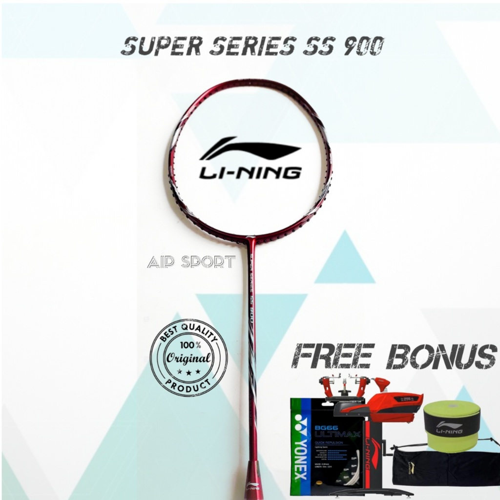 Original Lining Super Series 900 Badminton Racket | Shopee Philippines