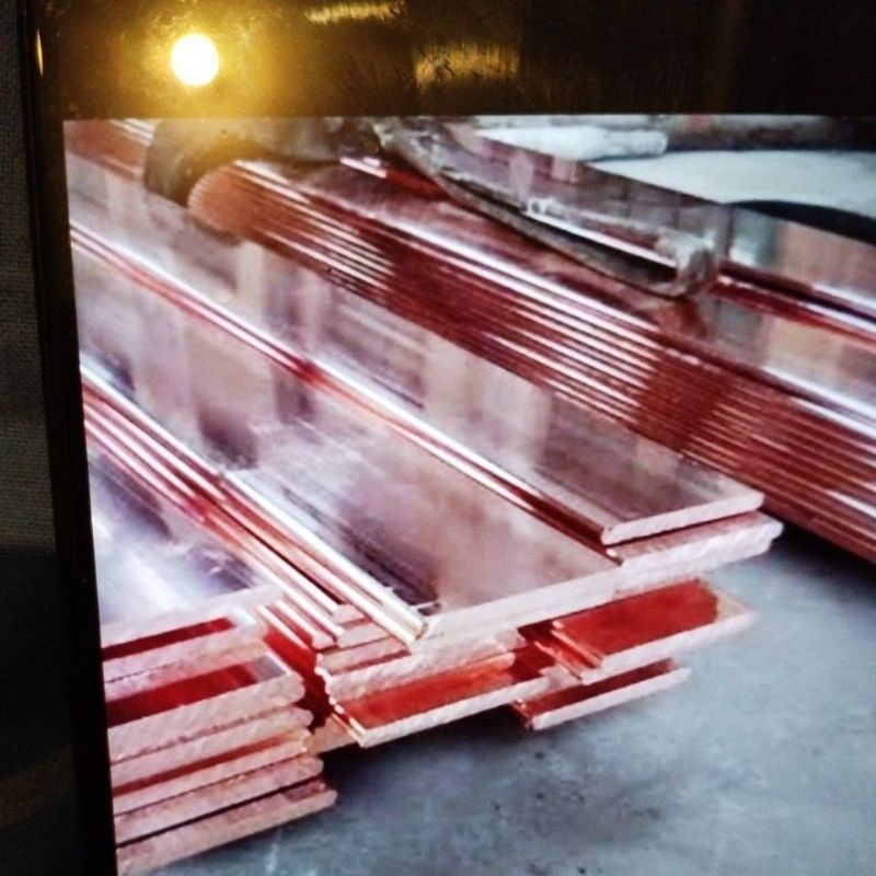 Busbar RAIL COPPER Plate COPPER 3X30X50 | Shopee Philippines