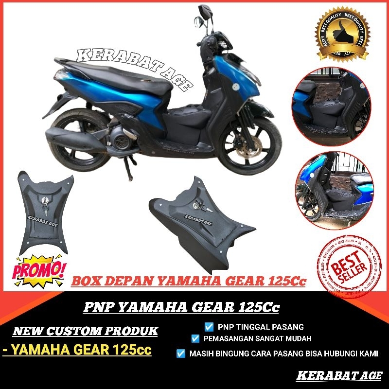 YAMAHA GEAR 125 CC PNP CENTER FRONT BOX | Shopee Philippines