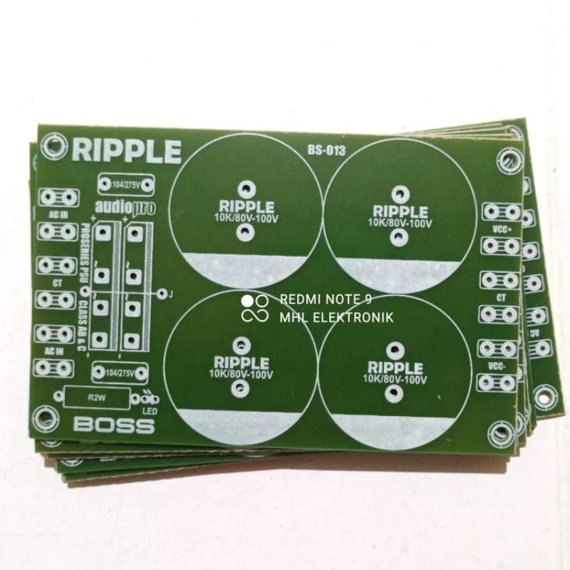 Pcb Psu 4 Elco By Ripple Boss Shopee Philippines