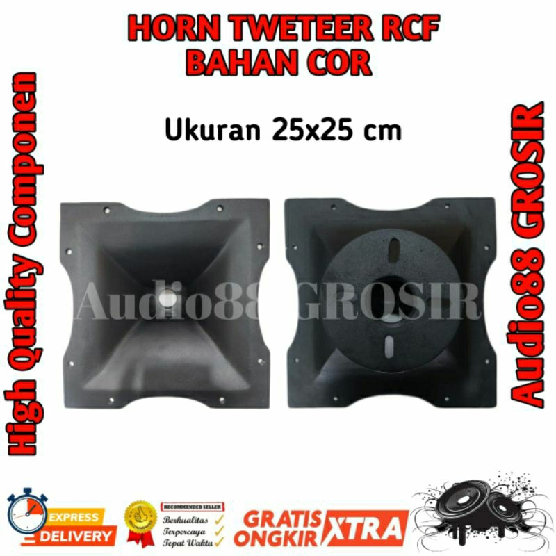 Horn TWEETER LINE ARRAY UK 25X25 RCF HIGH 16 CM DIRAL/COR | Shopee ...