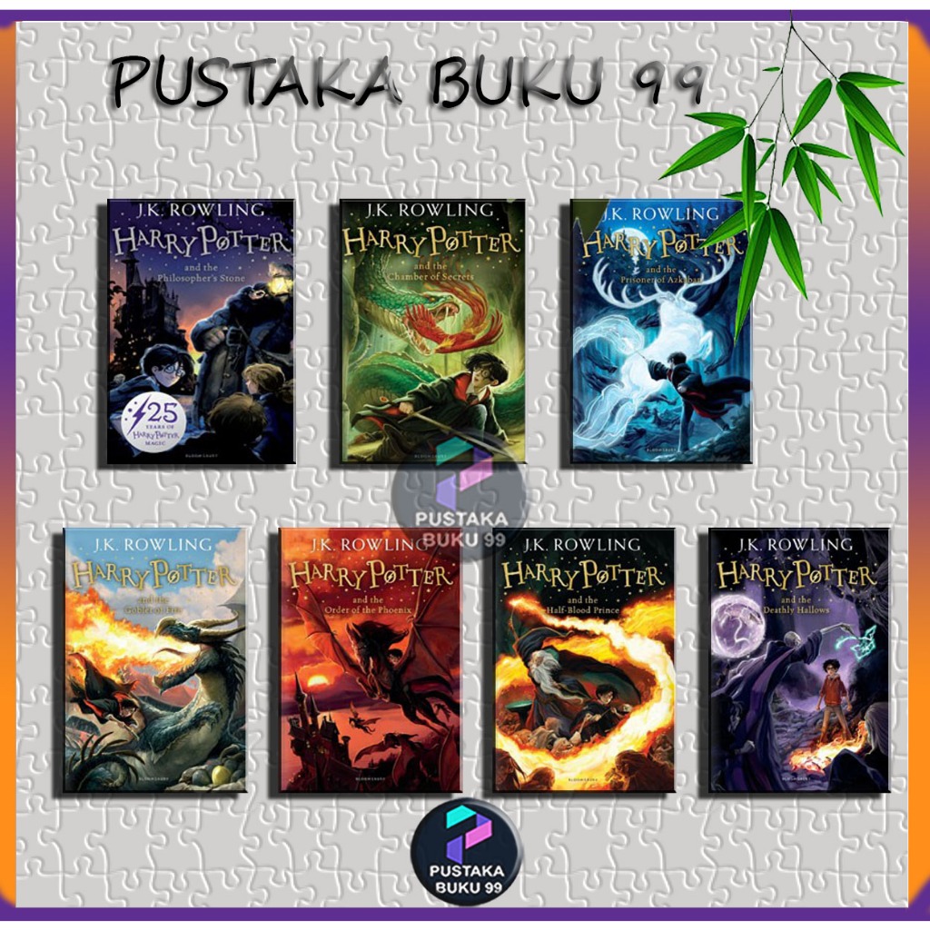 Harry Potter 7 Books Set The Complete Collection J.K Rowling (Update ...