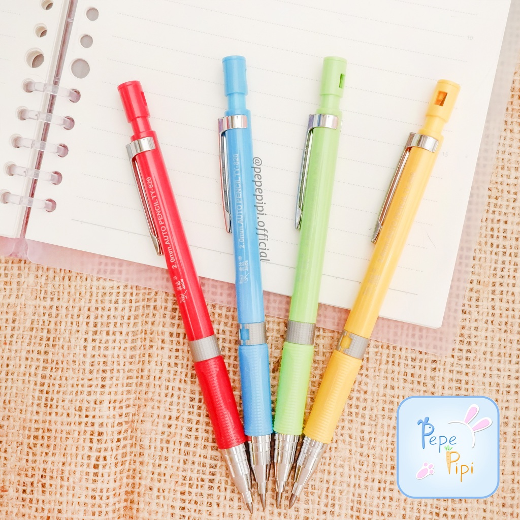 Mechanical Pencil Jun Da TY-820 2mm Full Color Pencil Pencil Pencil ...