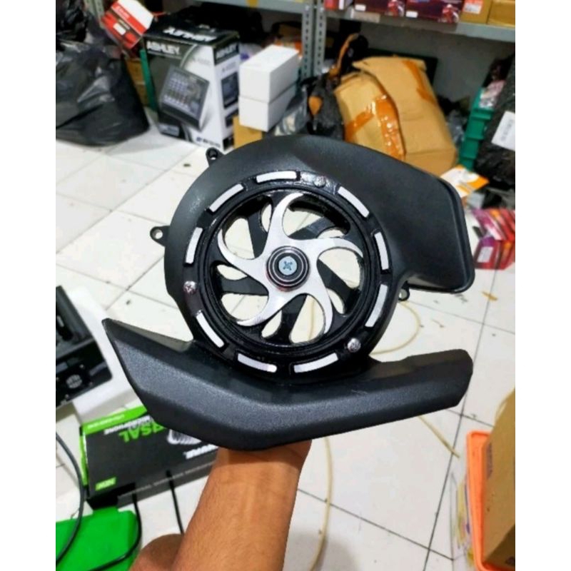 Fan COVER PLUS SPINNER Iron COVER Fan COVER FULL SET MIO M3 MIO 125 X ...