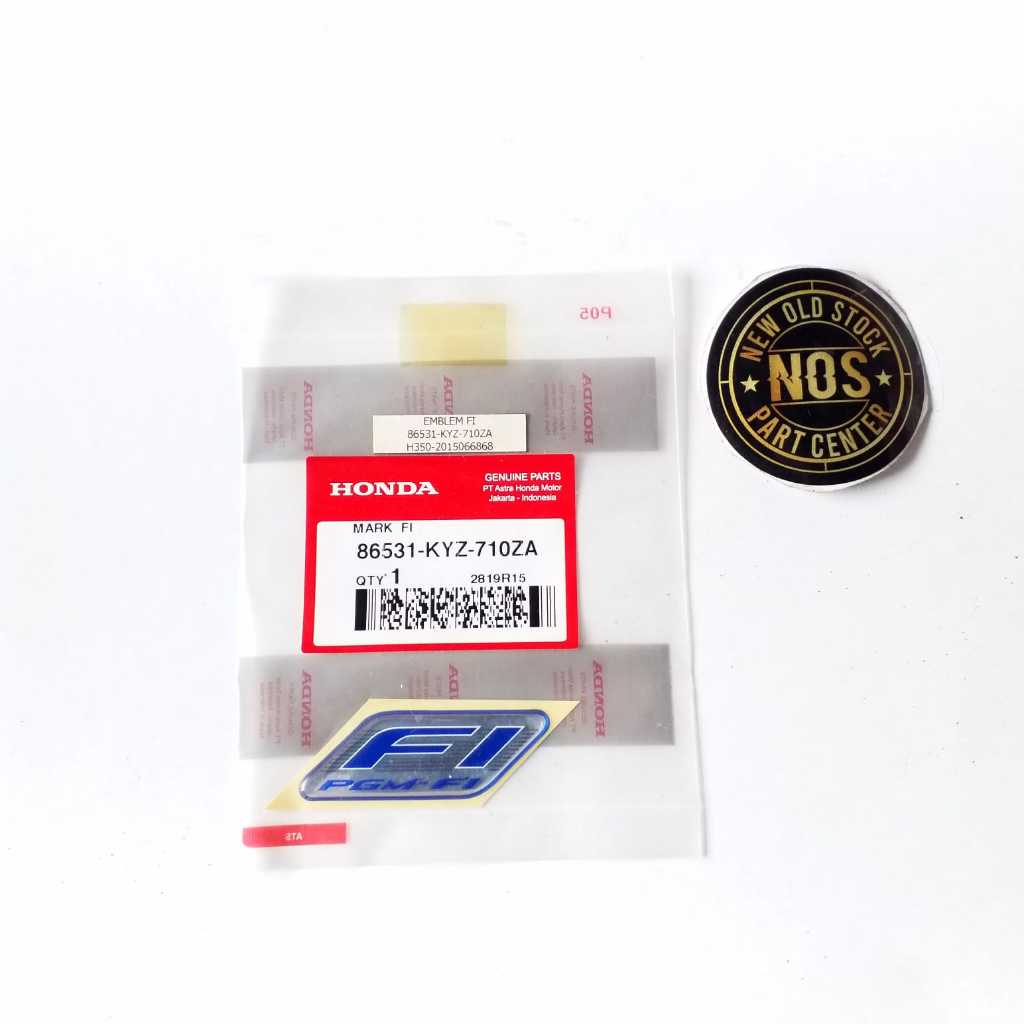 Honda fi f1 logo emblem beat Injection vario revo supra original ...