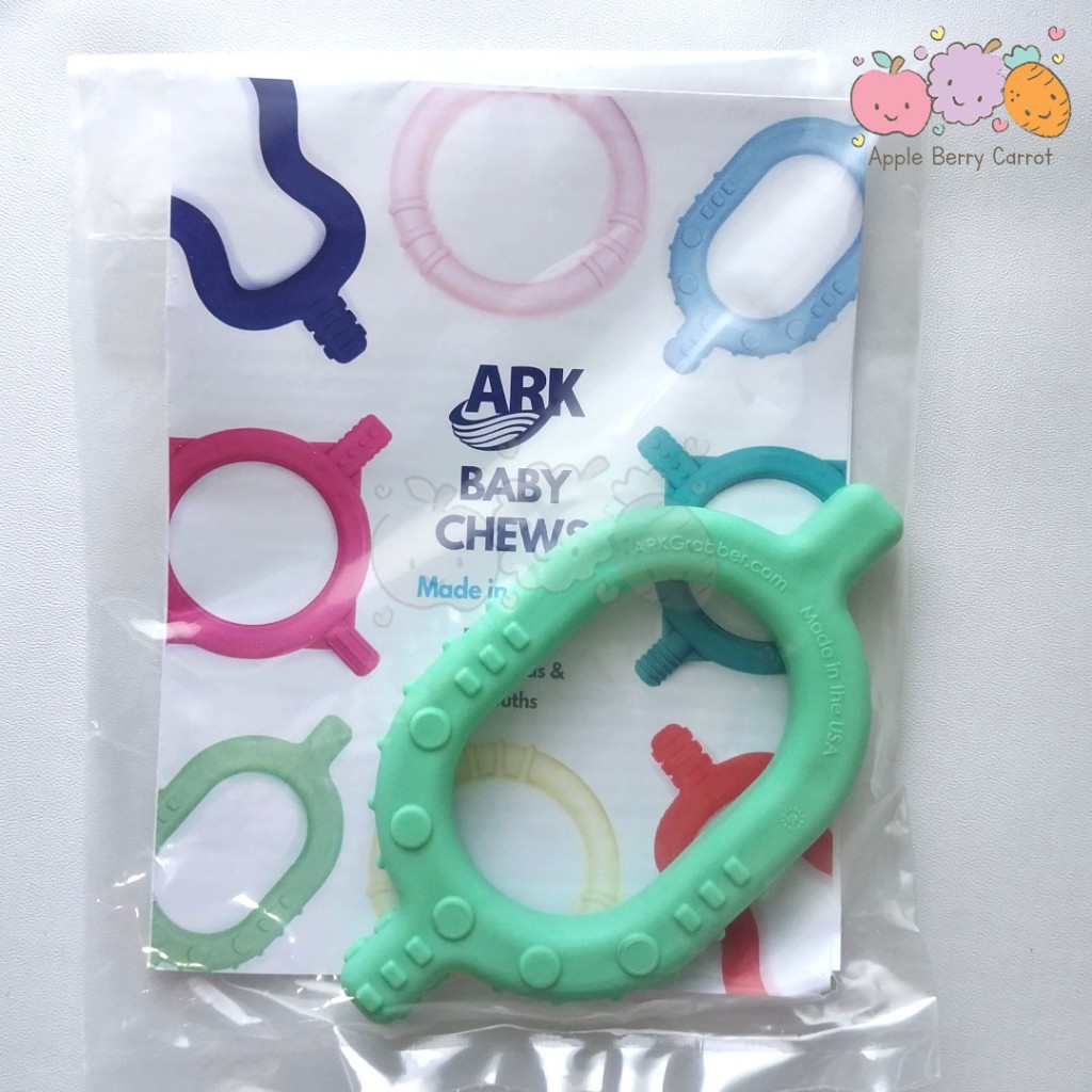Ark Baby Grabber Standard Turquoise Firm Oral motor Chew Therapy Ark's ...
