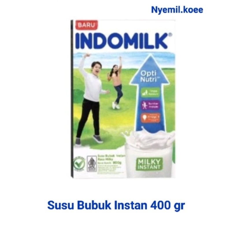 Instant Indomilk Powdered Milk 400 gr | Shopee Philippines