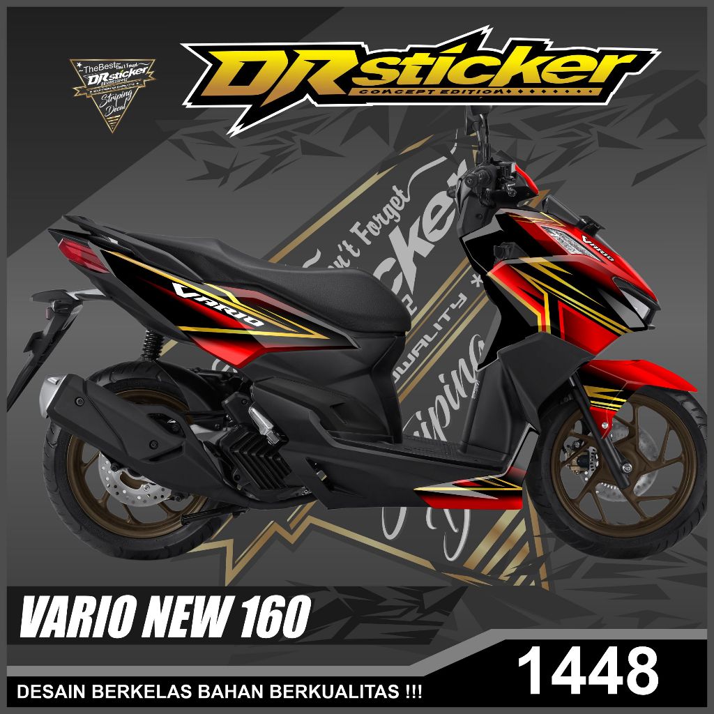 (ANTI FADE) Decal Sticker Vario 160 full body - Decal Trim Sticker ...
