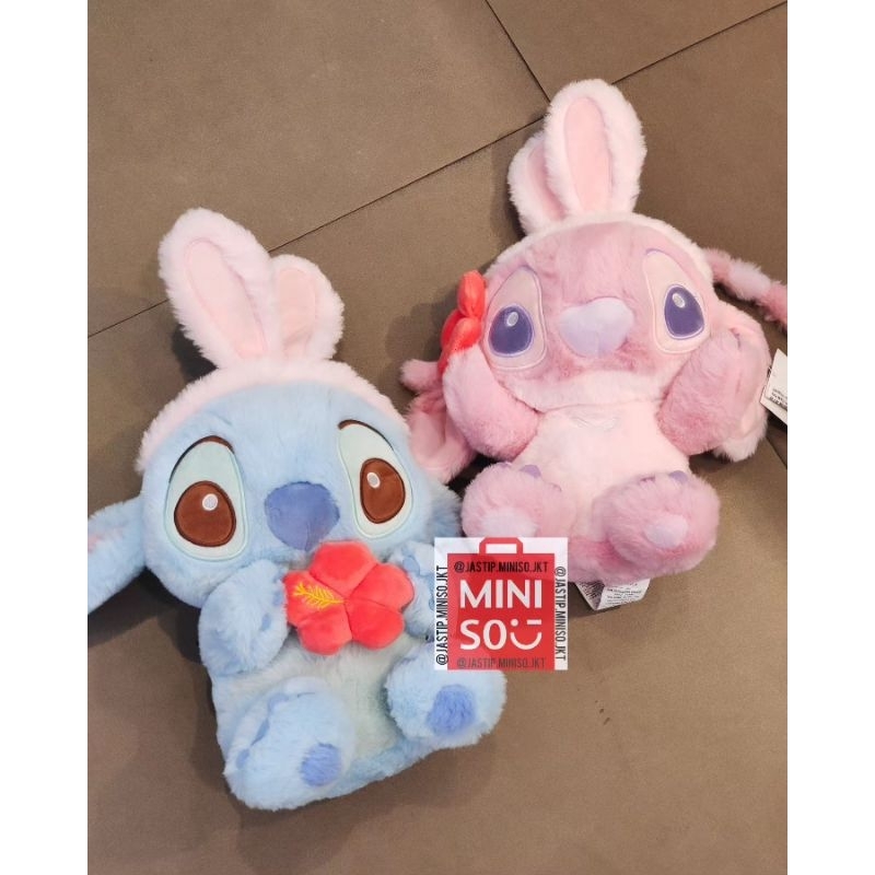 MINISO Doll Costume Bunny STITCH / ANGEL (sz.28cm) | Shopee Philippines