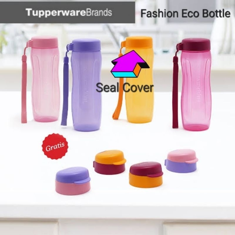Tupperware Seal Cover Cap Eco Bottle 500 ml (1 Pcs) Drinking Water ...