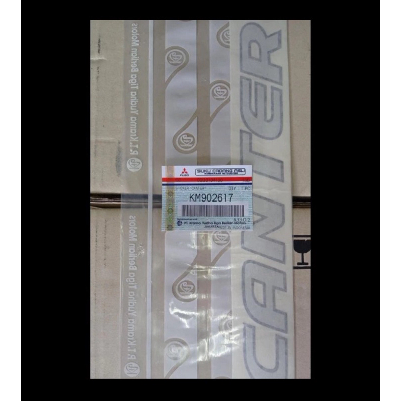 Original CANTER MITSUBISHI CANTER STICKER STICKER | Shopee Philippines