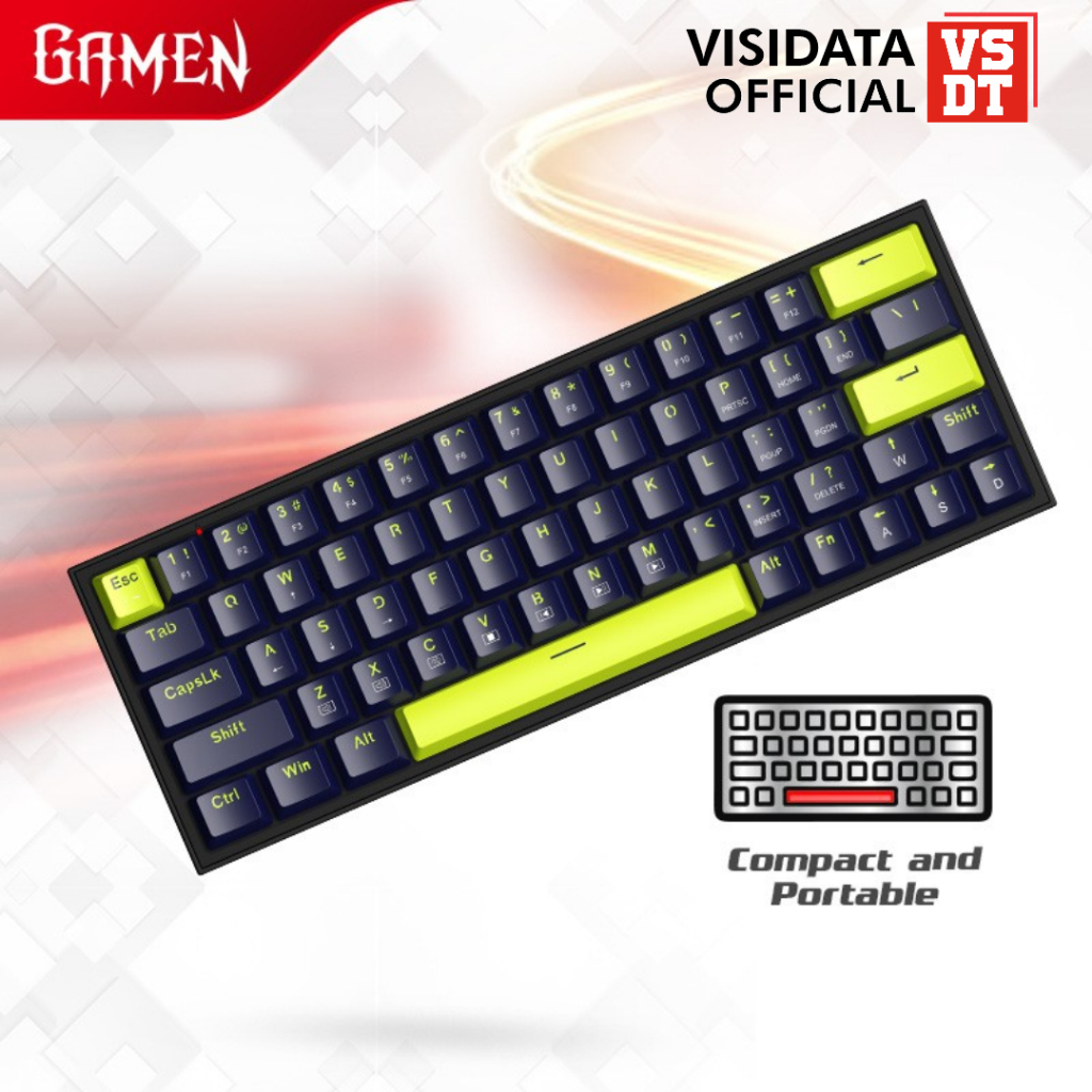 Gamen Titan V Lite Titan Series Mechanical Gaming Keyboard No LED ...