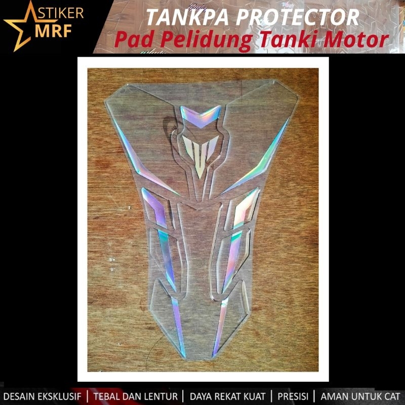 Embossed Sticker Tank pad Protector pad Yamaha MT 25 Transparent MT15 ...