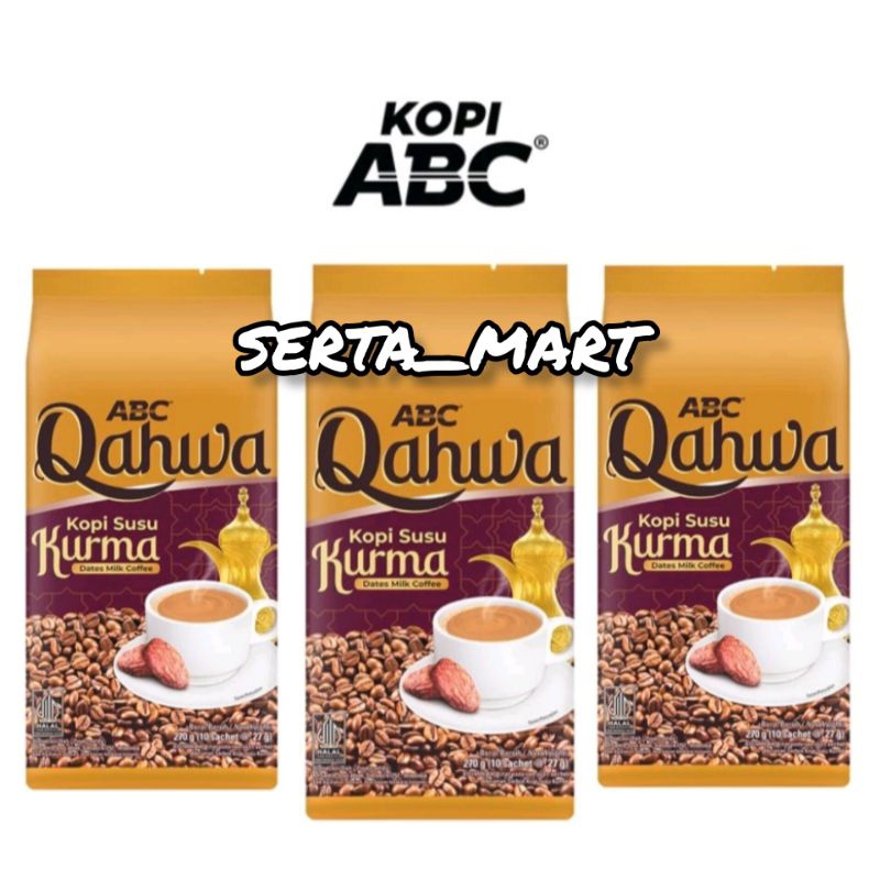 Abc Qahwa Coffee Milk Dates 10's x 27gr - ABC Qahwa Coffee | Shopee ...