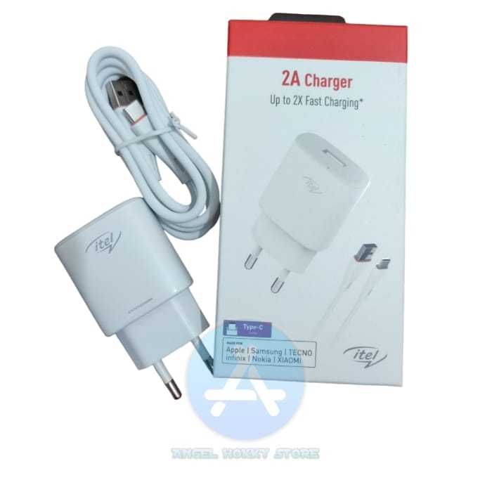 Itel 18W Type-C Fast Charging Cable Charger Head ICW-182EC Adapter ...