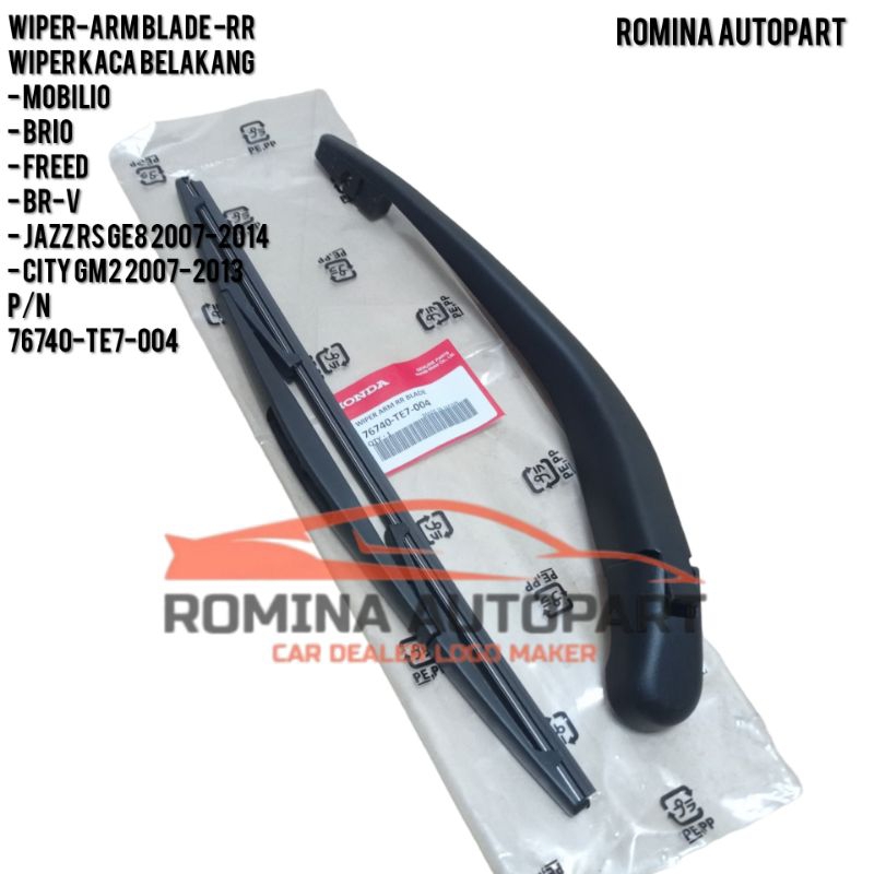 ORIGINAL PLUS Original Mobilio Rear Wiper Arm Blade Assy plus 1 set of ...