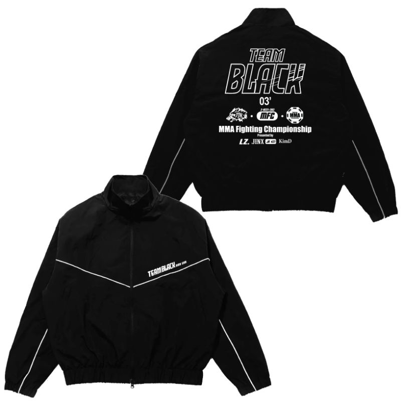 Team Black Manhwa Jinx Jacket Outfit Joo Jaekhyung / Jaekhyung ...