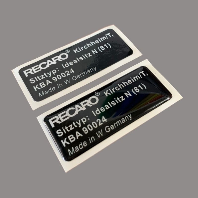 Recaro seat stickers | Shopee Philippines