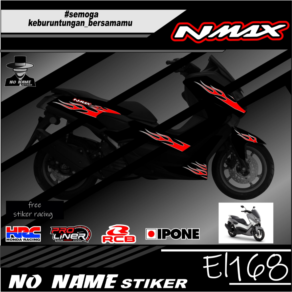 Striping Nmax(el168) 2015 2016 2017 2018 2019 2020 2021 sticker sticker ...