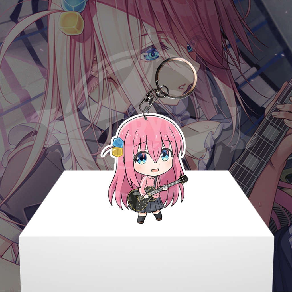 GANTUNGAN Anime Bocchi The Rock HP Keychain! Gotou Hitori - Acrylic ...