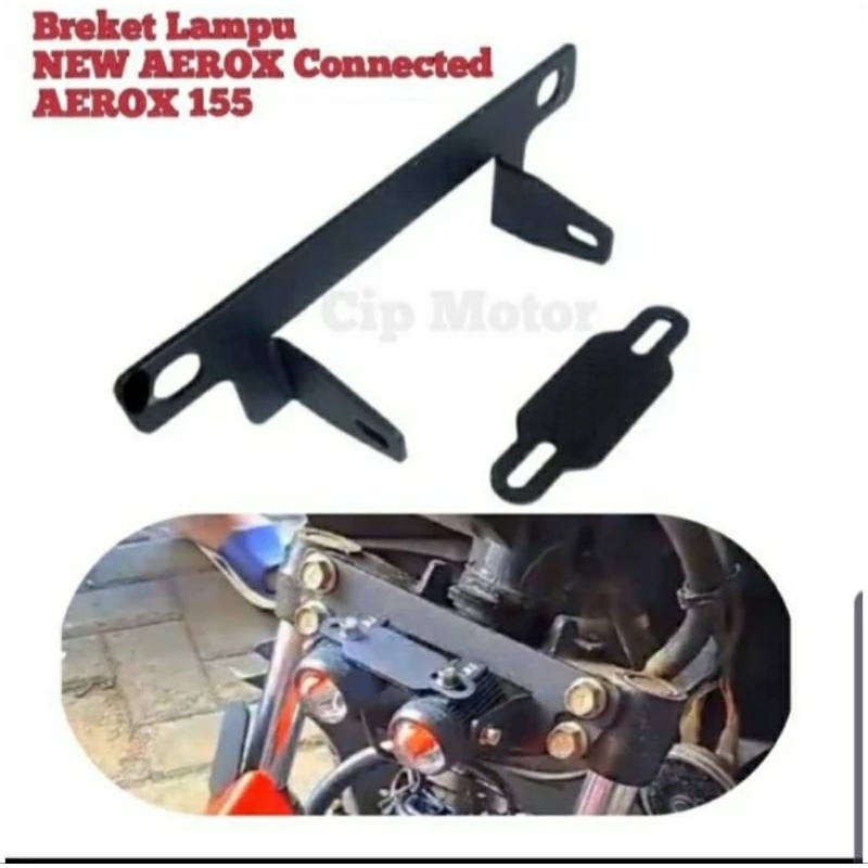 D2 laser aerox New aerox 155. Shooting Light Bracket || Bracket foglam ...