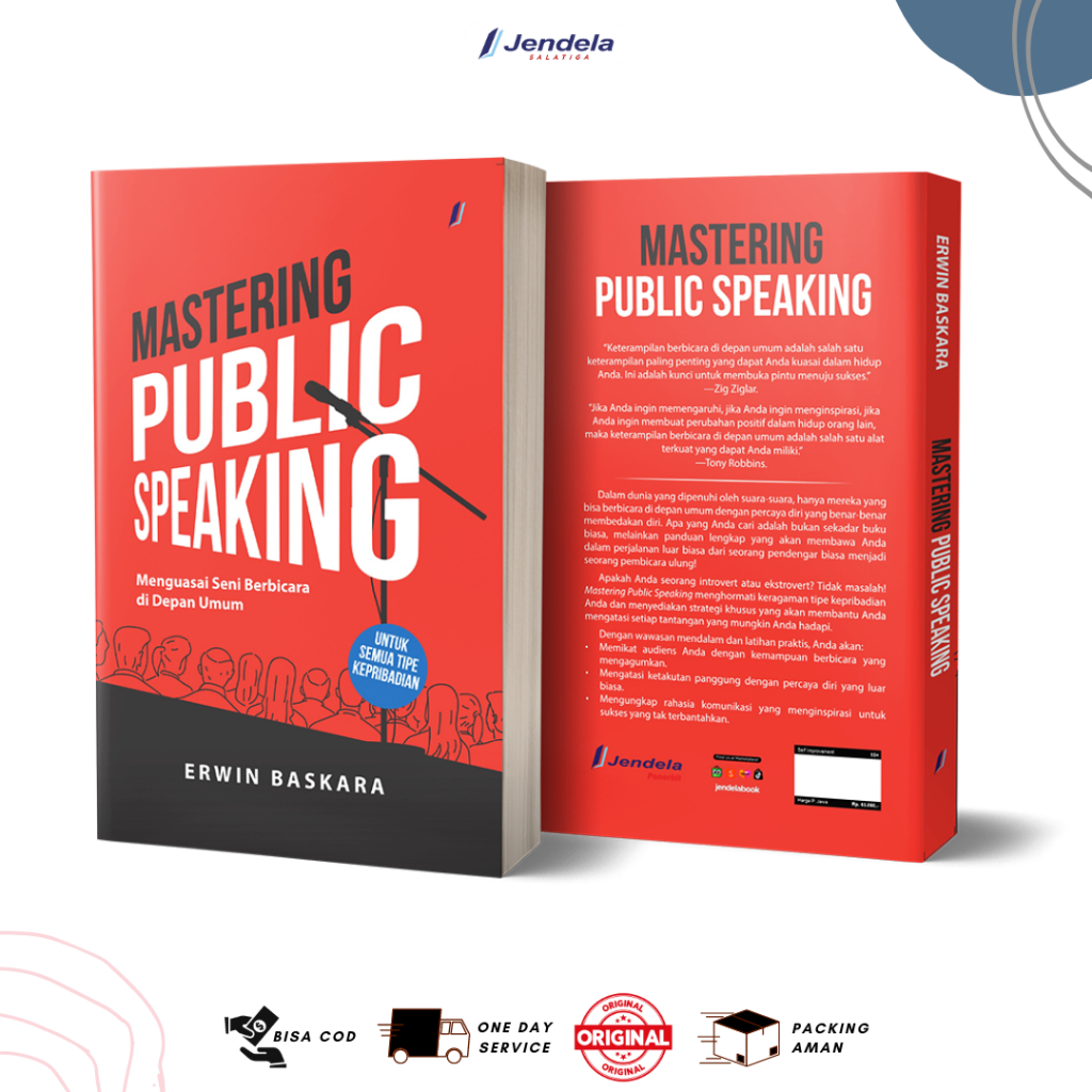 Mastering Public Speaking Mastering the Art of Public Speaking - Erwin Baskara | Shopee Philippines