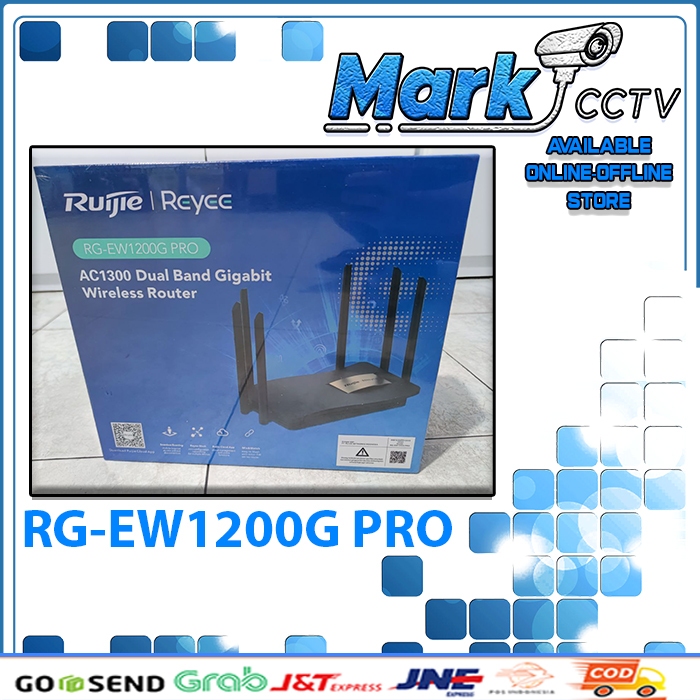 Ruijie Reyee RG-EW 1200G Pro 1300m dual band gigabite wireless Router ...