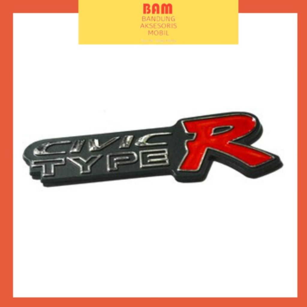 Honda Civic Type R Car Emblem | Shopee Philippines