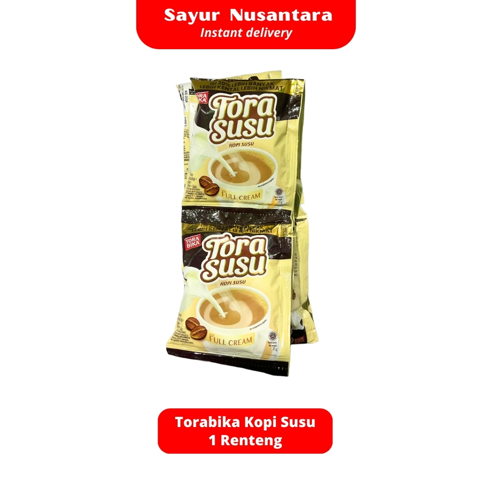 Torabika Coffee Tora Milk coffee 1 string - Sayur Nusantara | Shopee ...