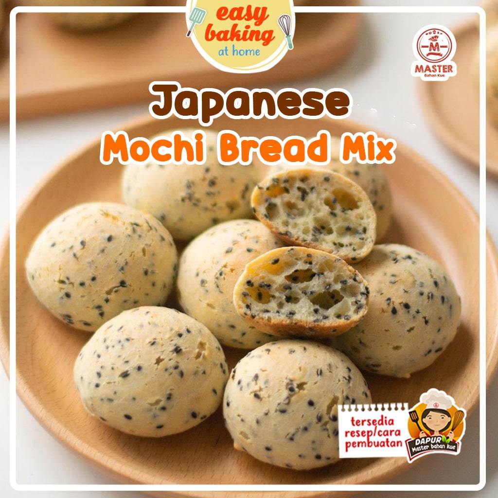 Japanese Mochi Bread Mix Nisshin/Mochi Bread Premix [500 gr] | Shopee ...