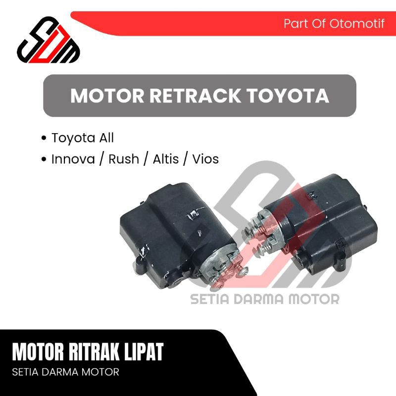 Toyota All Innova Rush Altis Vios Car Rear View Mirror Retrack ...