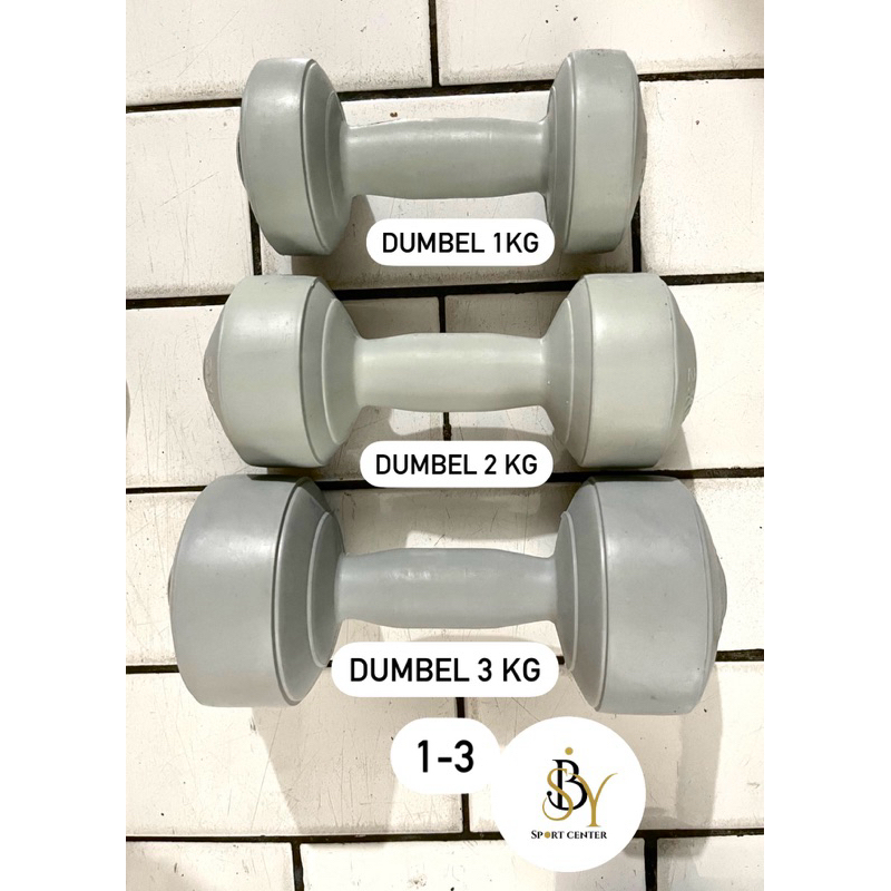 1kg Plastic Barbell/Plastic Dumbbells HERCULES Brand Good Quality ...