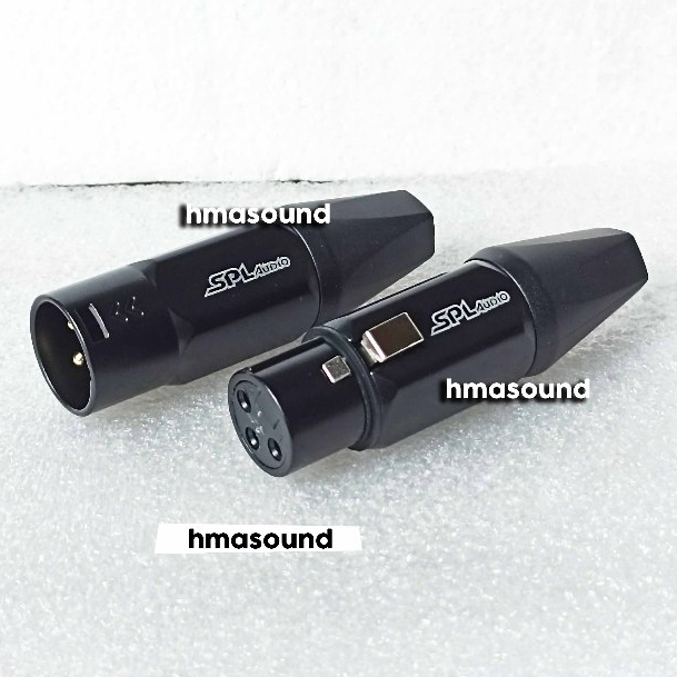 Jack Canon XLR Male Female 3 pin SPL Audio GCA 1200 GCA 1300 1 Set ...