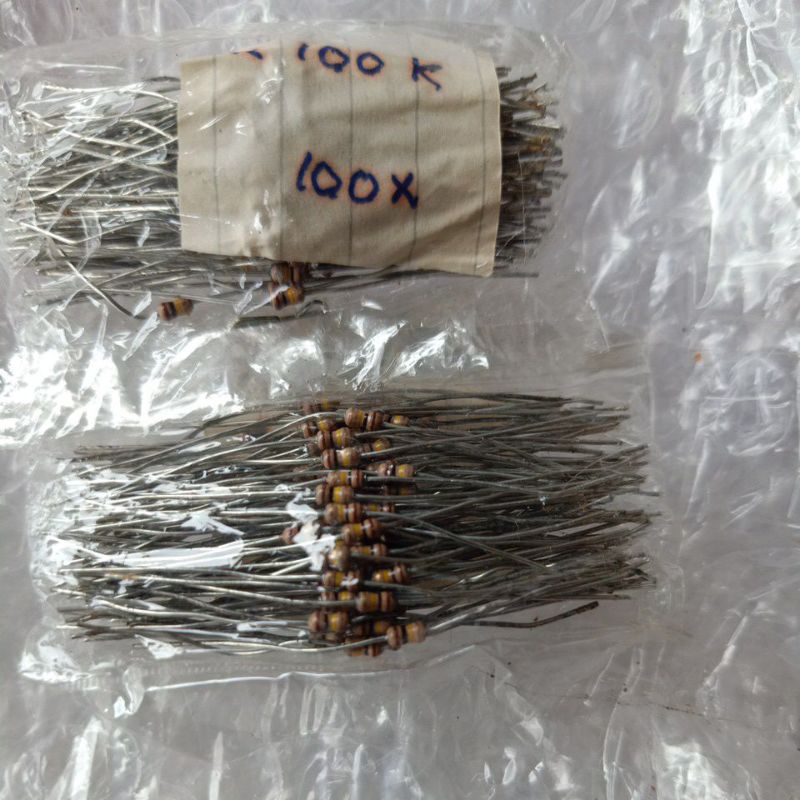 Resistor 100K 1/6Watt 100pcs | Shopee Philippines